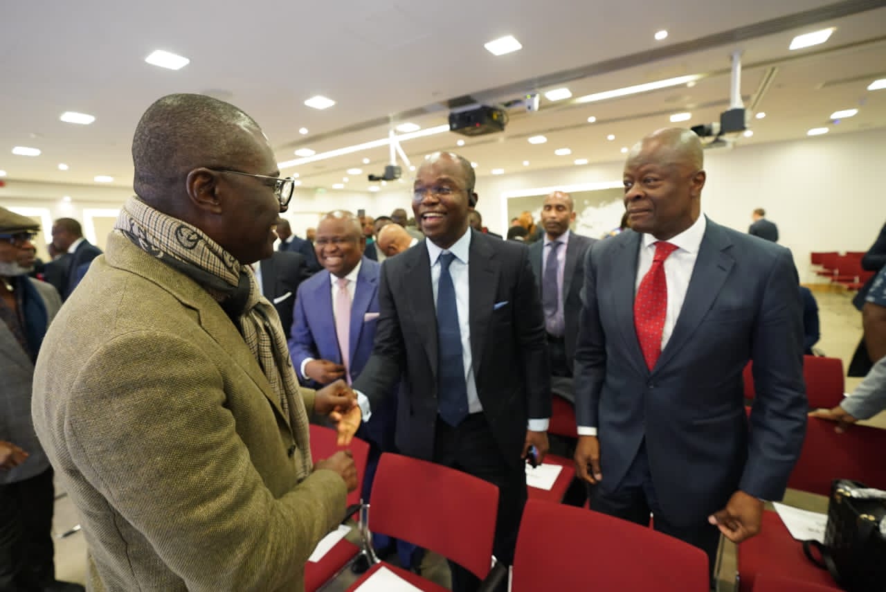 Senator Tokunbo Abiru Present As Asiwaju Tinubu Speaks At Chatham House