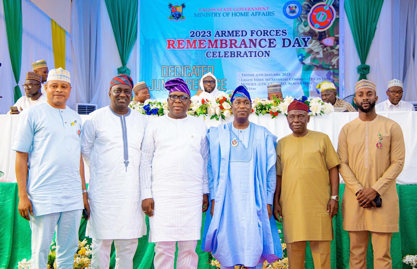 Sanwo-Olu seeks support for families of fallen heroes - BCN Sanwo-Olu seeks support for families of fallen heroes - BCN
