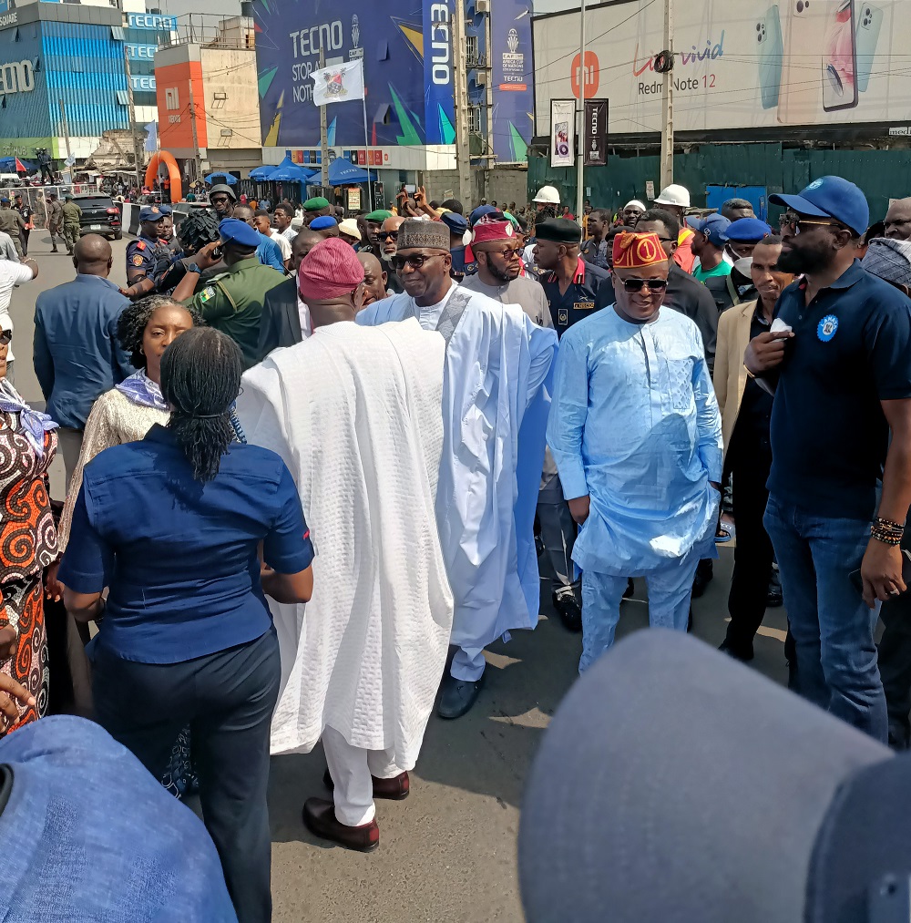 Photos: Sanwo-Olu opens Ikeja overpass bridge - BCN